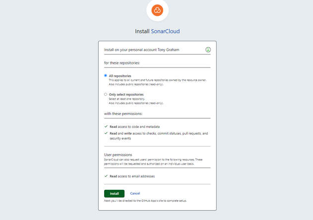 Integrating SonarCloud with GitHub | Sonar